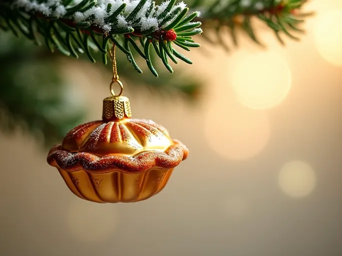 VA Museum Debuts Miniature Mince Pie Christmas Ornament
