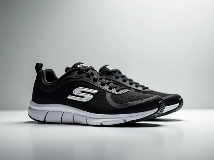 Skechers Launches Comfortable Black and White Sneakers