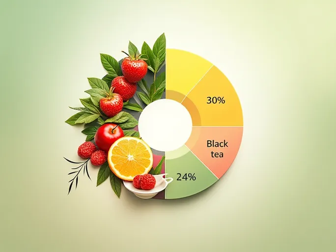 Fruit Tea Tops Black Tea in Germany's Evolving Beverage Trends