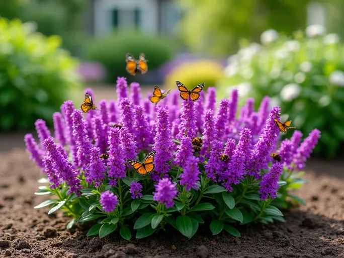 Verbena Rigida Adds Vibrant Purple to Summer Gardens