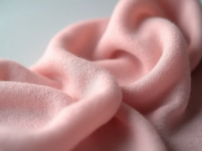 Kashmir Loom Revives Marble Pink Cashmere Scarf Craftsmanship