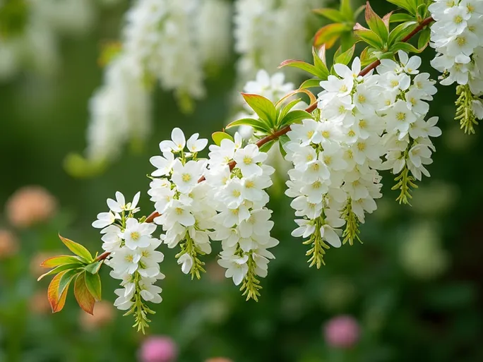 White Cascade Pieris Japonica Gains Popularity for Spring Gardens