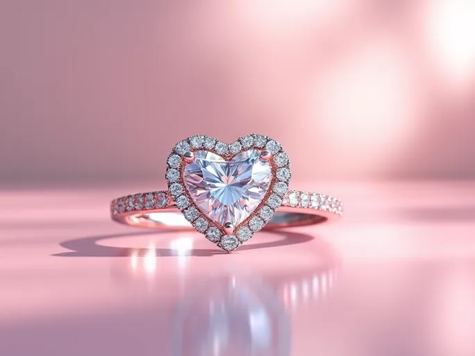 Zocai Launches Heartshaped Diamond Ring Collection