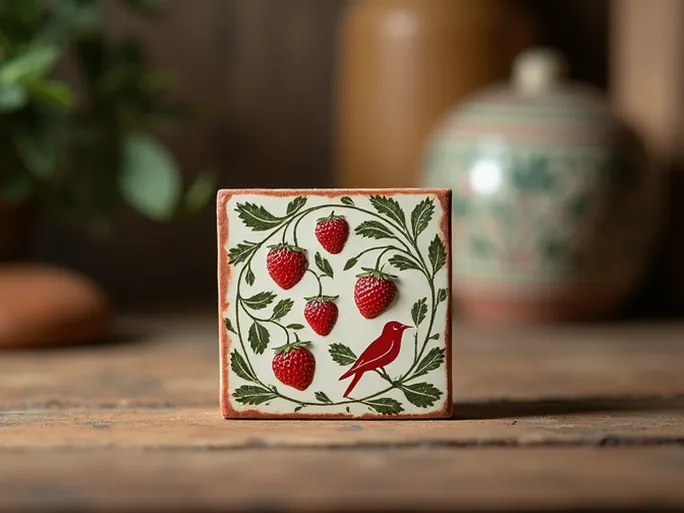 William Morris Handcrafted Tiles Elevate Home Art Trends