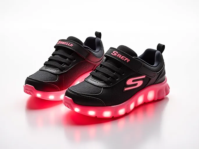 Skechers Kids Lightup Sneakers Gain Popularity for Safety Fun