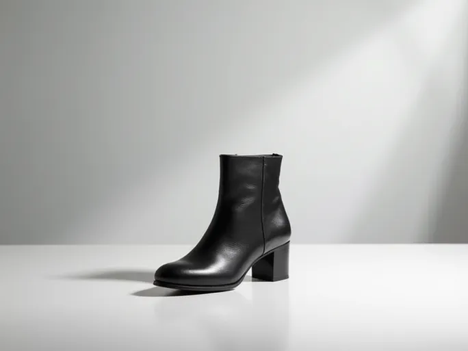 Chlos Classic Black Leather Ankle Boots Style and Buying Guide
