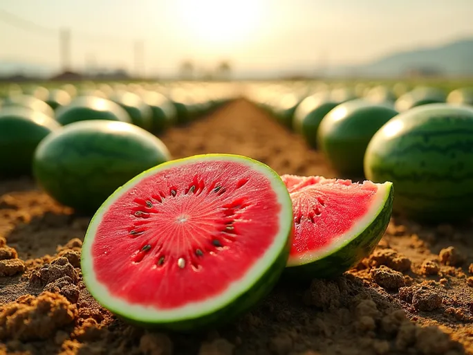Jiangsu Watermelon Prices Fluctuate As 8424 Variety Dominates Market