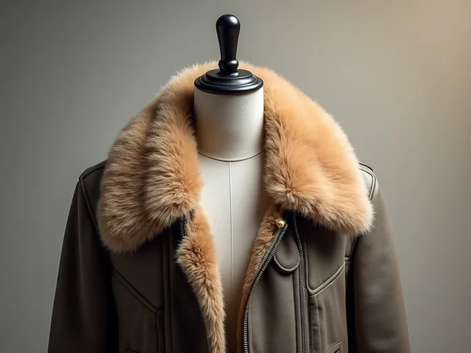 Winter Fashion Trends Shearling Collar Jackets Gain Popularity
