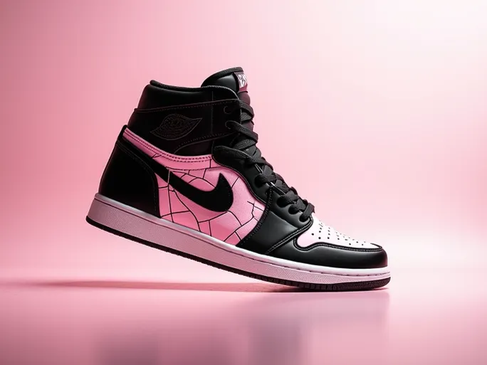 Air Jordan 1 High Blends Streetwear with Abstract Art