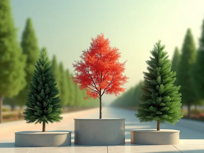 Henans Ornamental Tree Prices Diverge Impacting Local Markets