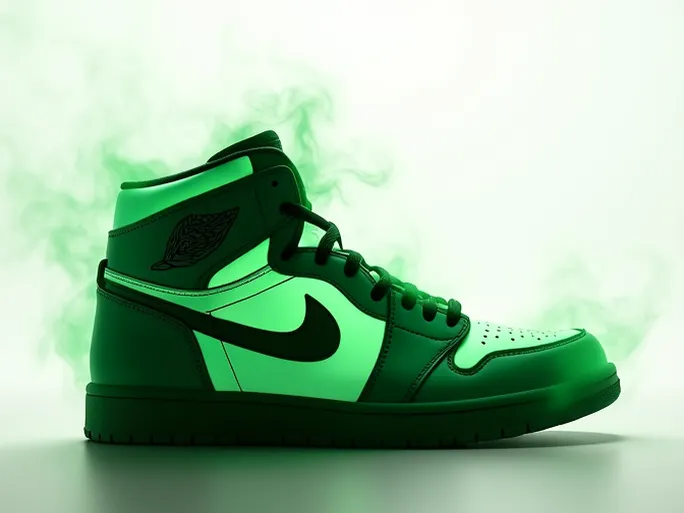 Air Jordan 1 Mid oxidized Green Boosts Womens Retro Sneaker Trend