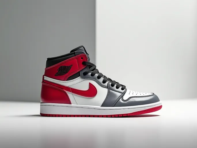 Air Jordan 1 Mid Cool Grey and Gym Red Remain Timeless