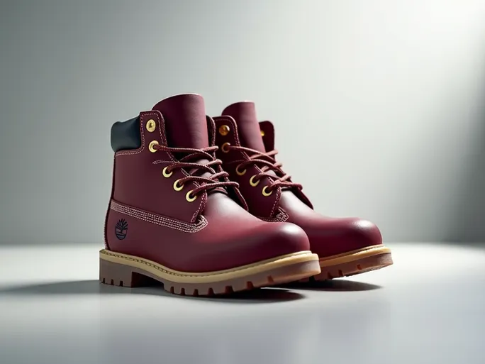 Timberland Relaunches Classic Burgundy Kids Work Boots