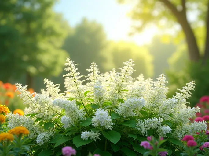 White Lace Flowers Gain Popularity in Home Gardening