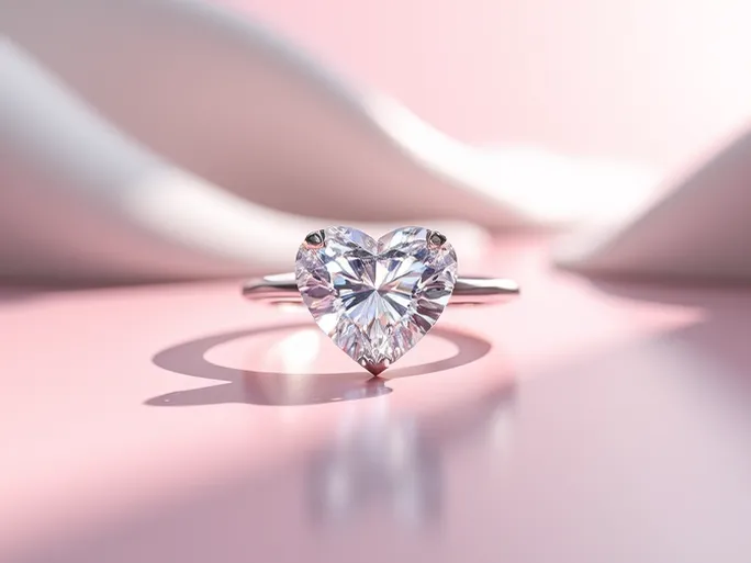 Zocai Launches Heartshaped Diamond Earrings for Valentines