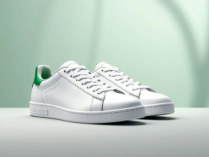 Anta Launches Lowtop White Sneakers with Green Accents