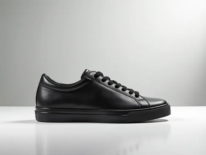 Acne Studios Launches Black Leather Sneakers for Women