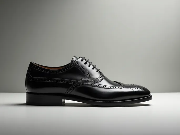 Loewes Campo Black Derby Shoes Embody Timeless Elegance