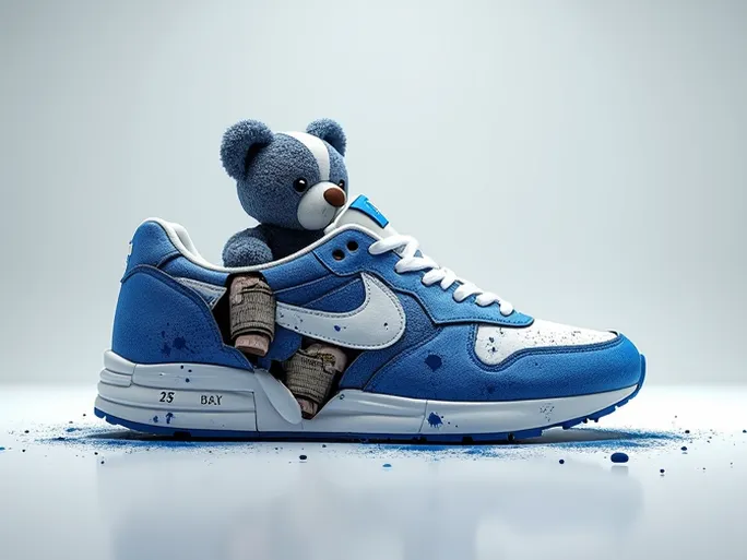 Lining Unveils Deconstructed 001 BTC Sneaker with Artistic Design