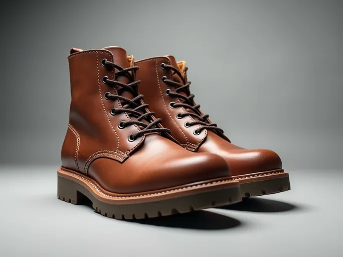 Warrior Brown Zipper Martin Boots Blend Comfort and Style