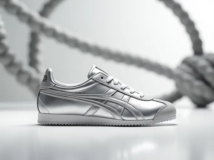 Onitsuka Tiger Revives Tsunahiki Silver with Modern Twist