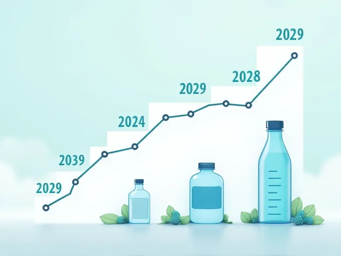 U.S. Bottled Water Prices to Rise Steadily Through 2029
