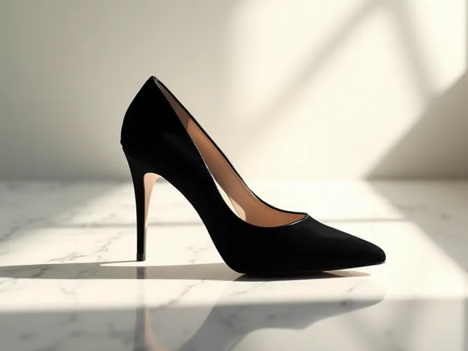 Joypeace Launches Vintage Black Suede Heels Collection