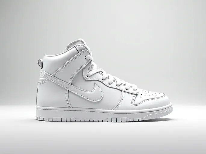 Nike Reintroduces Classic Dunk High white for Modern Market