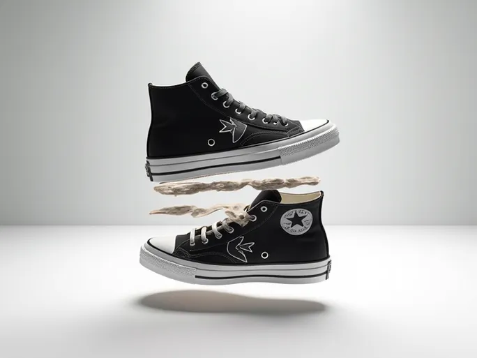 Converse Revamps Star Player EV Mid black for Modern Appeal