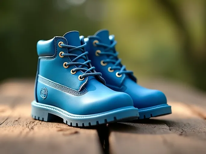 Timberland Launches Durable Sky Blue Boots for Kids