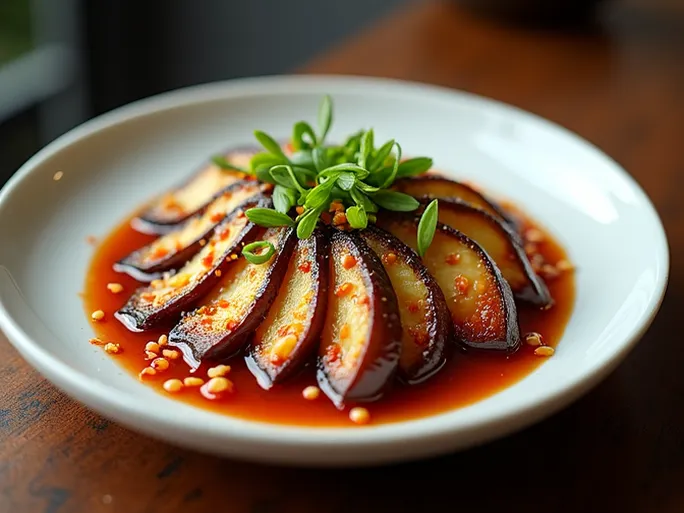 Sichuans Iced Eggplant Gains Popularity As Culinary Trend
