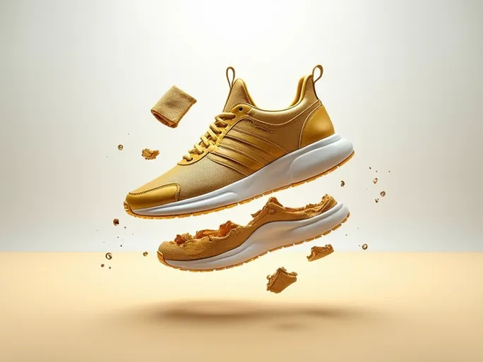 Maison Margielas Gold Fusion Sneaker Redefines Luxury