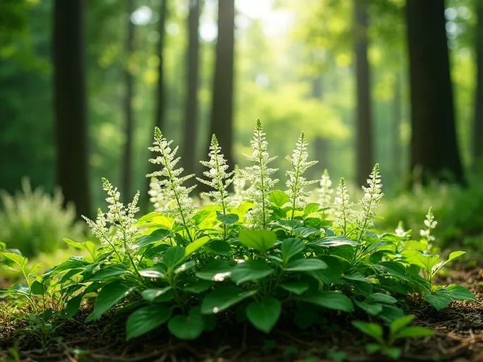 Enchanters Nightshade Thrives in Shaded Gardens