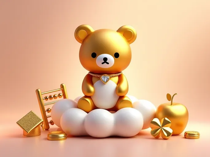 Lukfook Jewellery Launches Gold Rilakkuma Collection