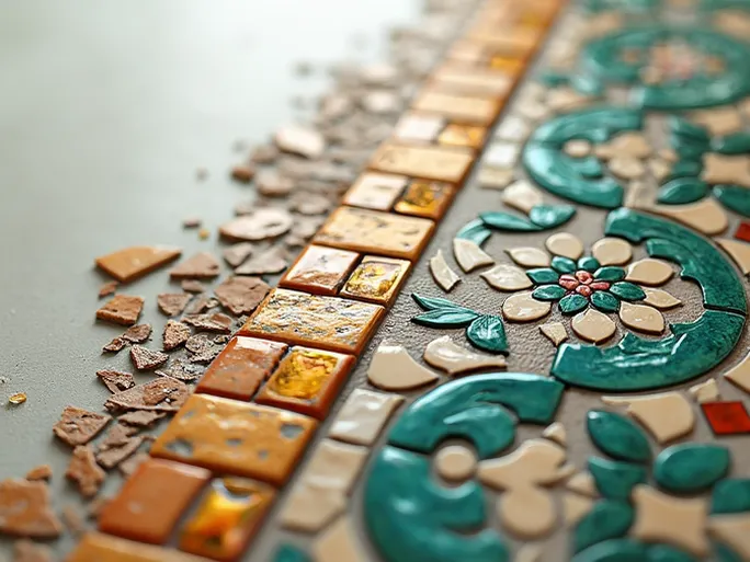 Artists Ciara Neufeldt and Joanne Dawson Explore Mosaic Techniques