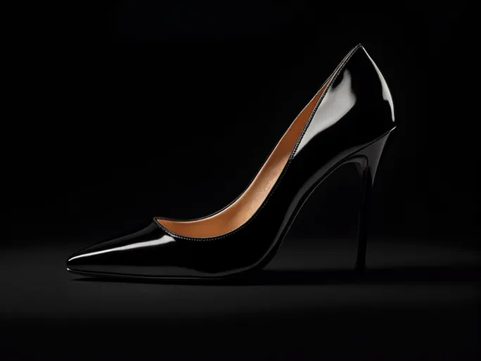 Saint Laurents Black Patent Leather Pumps Embody Timeless Elegance