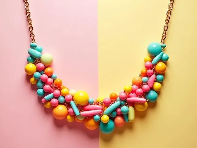 Beaded Necklaces Emerge As Bold Fashion Trend