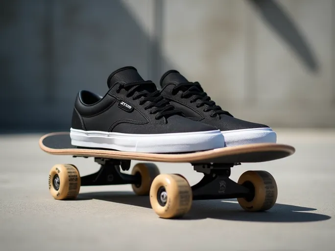 361 Degrees Launches Classic Black and White Skate Shoes