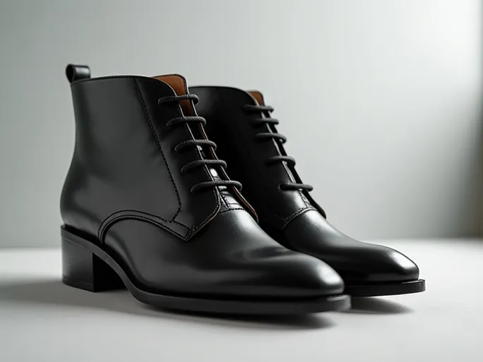 Chloes Black Leather Boots Blend Elegance with Edge