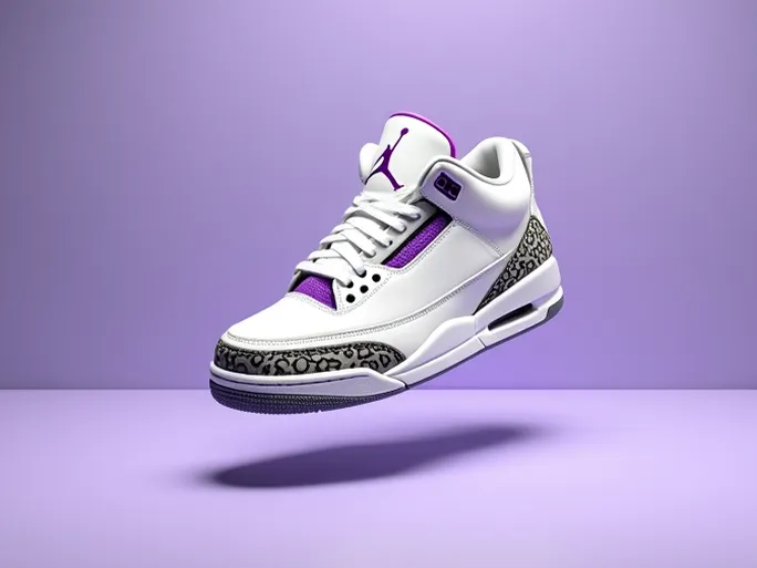 Air Jordan 3 Retro deep Iris Launches for Kids