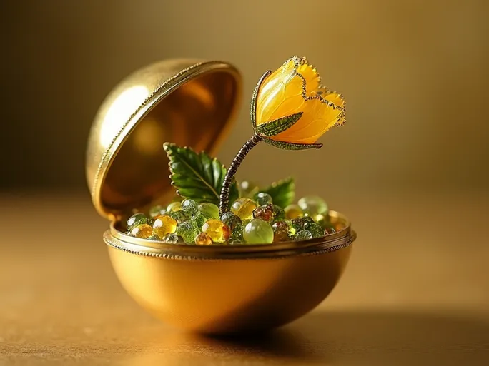 Joli Launches Faberginspired Tulip Earrings