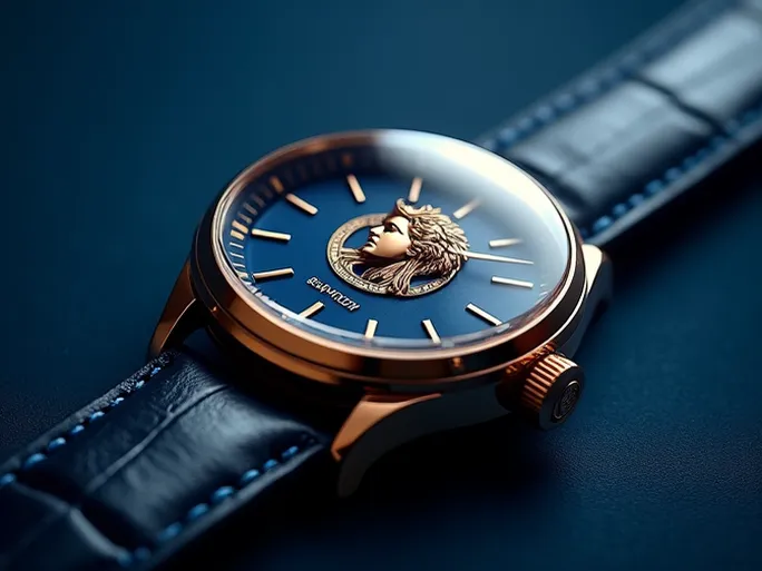 Versace Launches Milan Blue Trigreca Luxury Watch