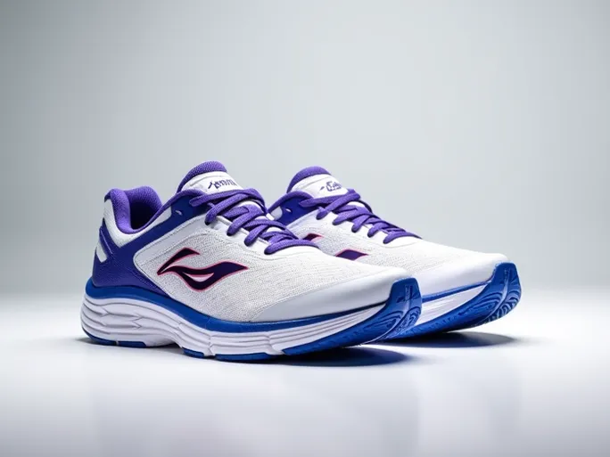 Lining Unveils Lightweight Trendy Sneakers in White Blue Purple