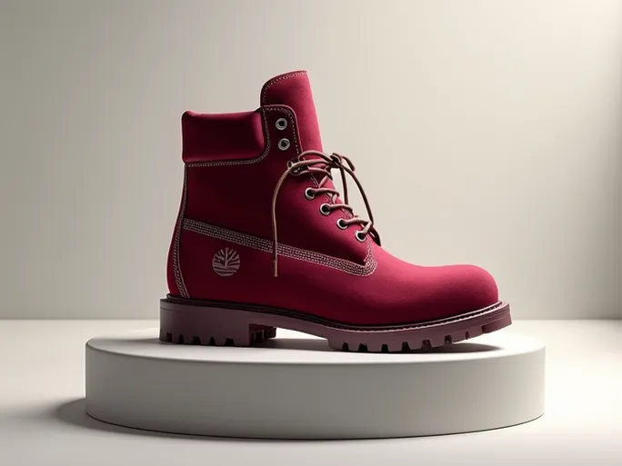 Offwhite Timberland Launch Velvet Wine 6inch Boots