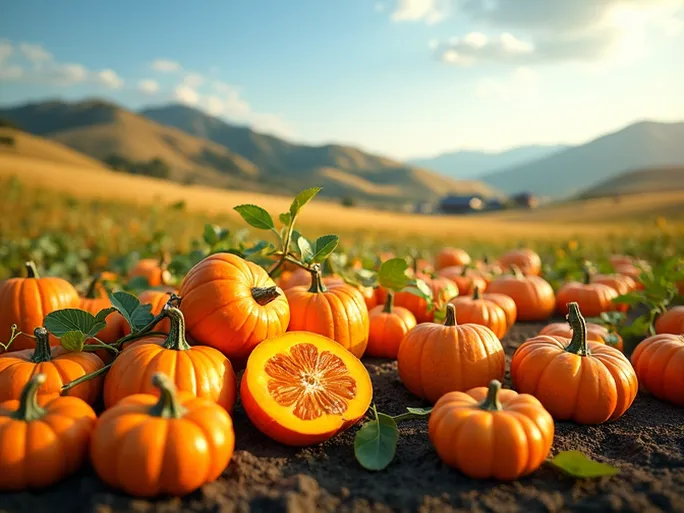 Dianjiang County Boosts Rural Economy with Pumpkin Farming