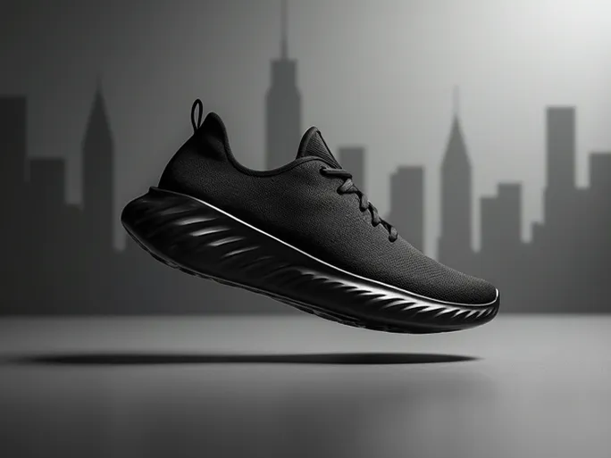 Allblack Hoka Sneakers Gain Popularity for Urban Comfort