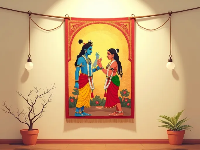 VA Museum Displays Rare South Indian Temple Textiles