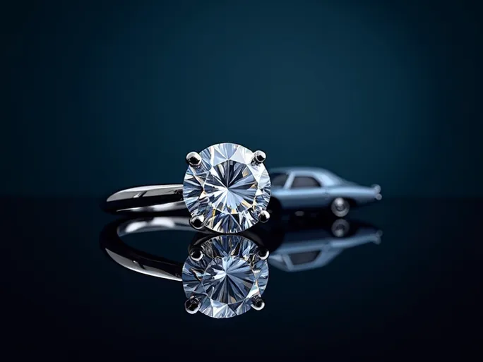 24carat Dflawless Diamond Rivals Luxury Car in Value