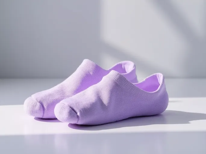 Lavender Socks Emerge As Trendy Fashion Accessory