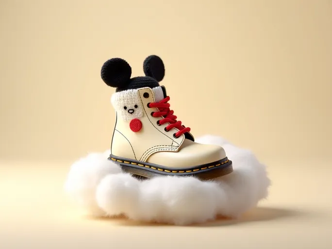 Dr Martens Disney Collaborate on Mickey Mouse Heeled Boots